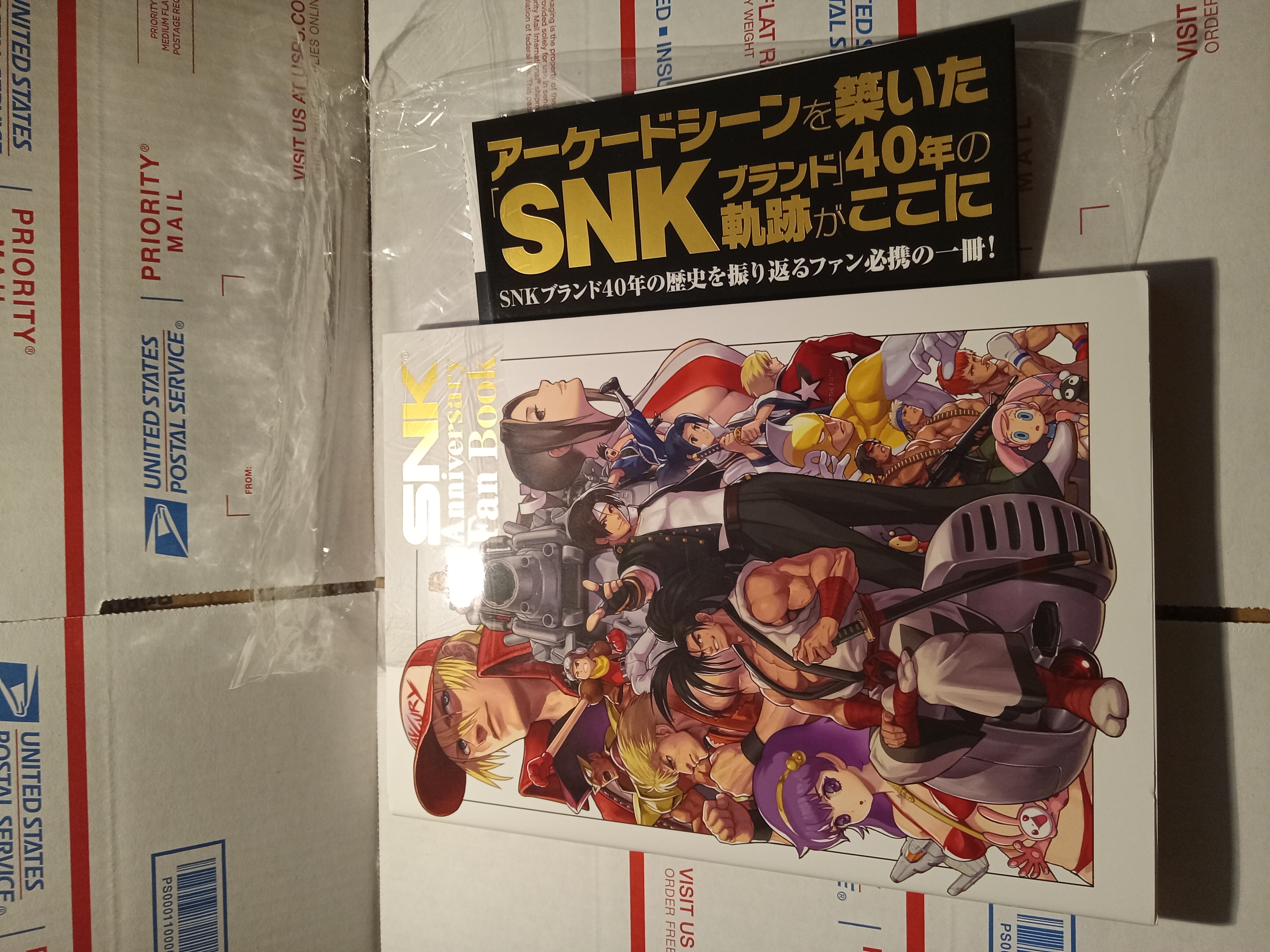 SNK ANNIVERSARY BOOK 50 USD SHIPPED+NEO GEO FREAK 1ST ISSUE 200 USD ...
